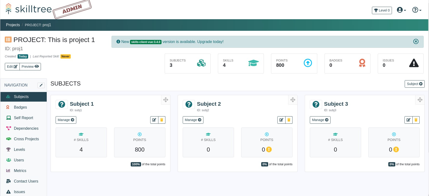 Alert dashboard users that a new client lib version is available and ...