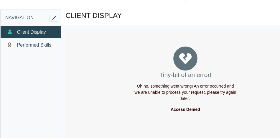 Approver role is not authorized to view project's users Client Display ...