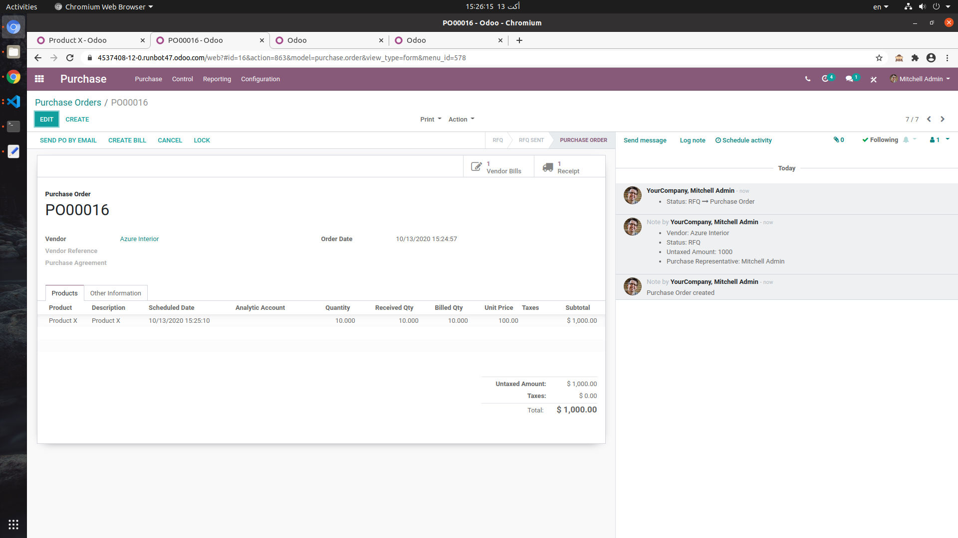 issue with Costing Method FIFO in V12 · Issue #59854 · odoo/odoo · GitHub