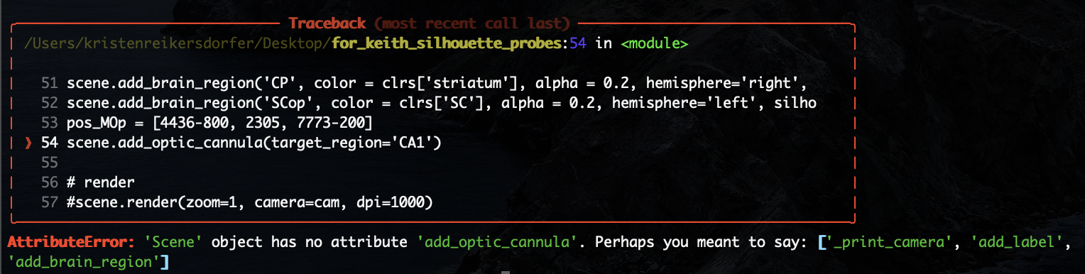 Add optic canula in brainrender 2.0 · Issue #156 · brainglobe/brainrender · GitHub