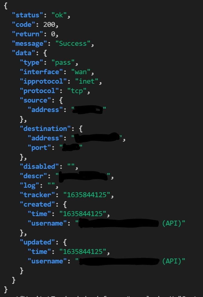 Inconsistent types in http response · Issue #175 · jaredhendrickson13/pfsense-api · GitHub