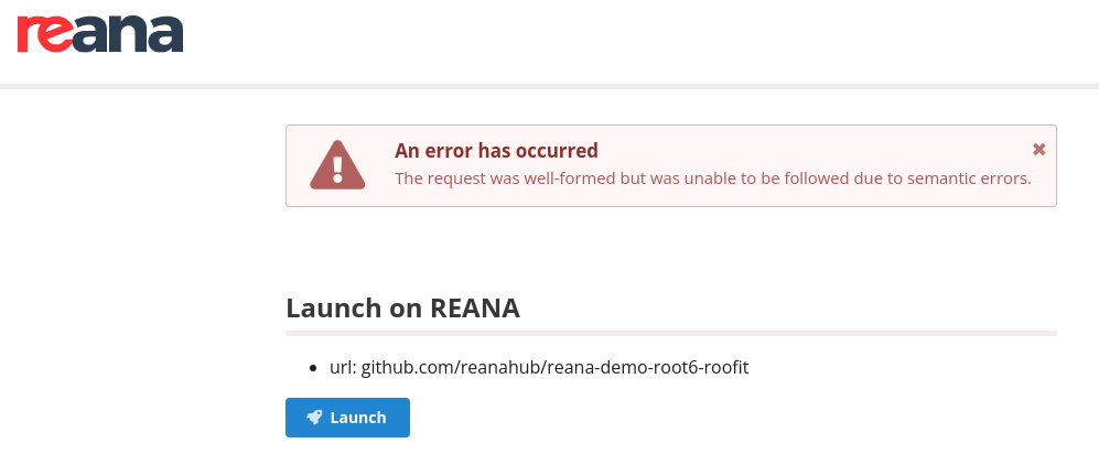 launcher: user-friendly argument validation · Issue #241 · reanahub/reana-ui · GitHub