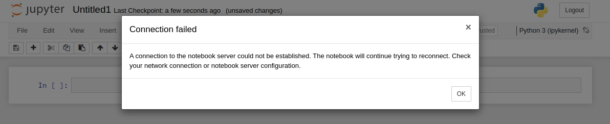 Interactive Sessions Troubles Connecting To Notebook Server · Issue