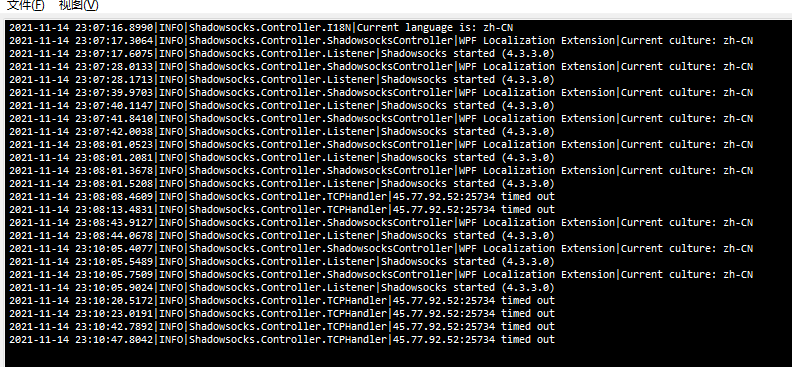 国内外 端口测试app 都是 通的，但是客户端 socket timeout · Issue #3256 · shadowsocks ...