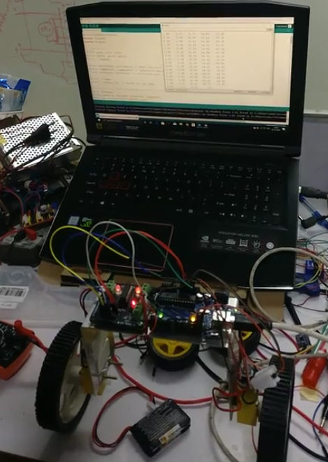 GitHub - srt3000/Self-balancing-robot-using-Kalman-filter-DC-motors: Self balancing robot using ...