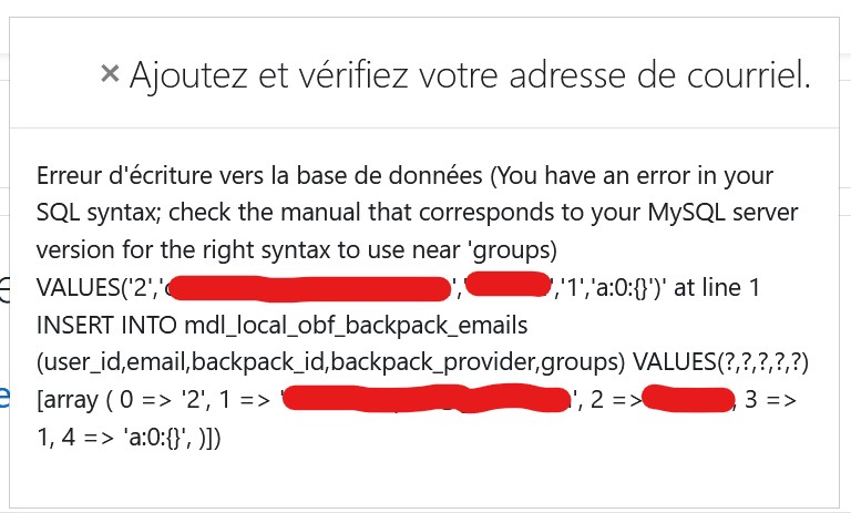 Plugin doesn't work with MySQL 8.0.2+ ('groups' is now a reserved keyword and thus can't be used ...
