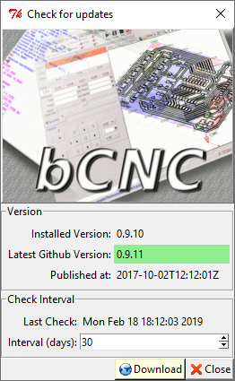 Version 0.9.10 or 0.9.11? · Issue #1167 · vlachoudis/bCNC · GitHub