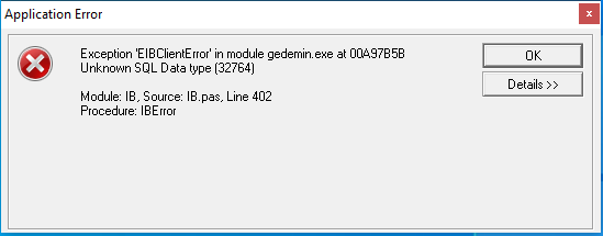 Не поддерживается тип из ФБ3 · Issue 4407 · Goldensoftwareltdgedemin · Github