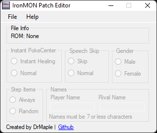 Releases · DrMaple/IronMONPatchEditor · GitHub