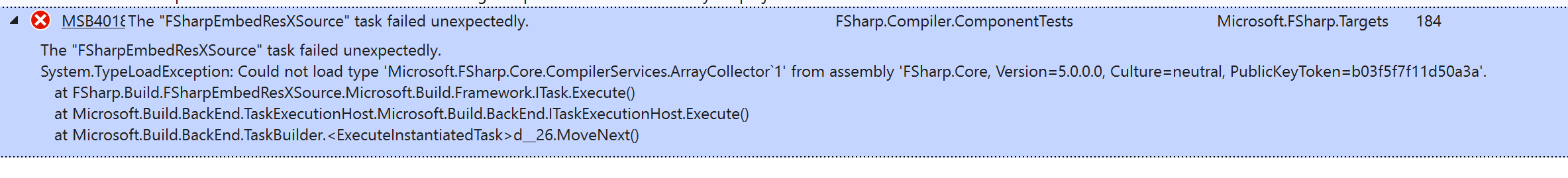 Build Visualfsharpsln Fails With Fsharpembedresxsource Task Failed Unexpectedly · Issue 