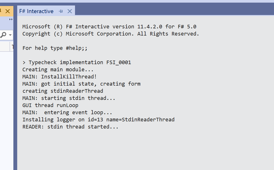 Crash when specifying package source in Visual Studio F# Interactive in .NET Framework mode ...