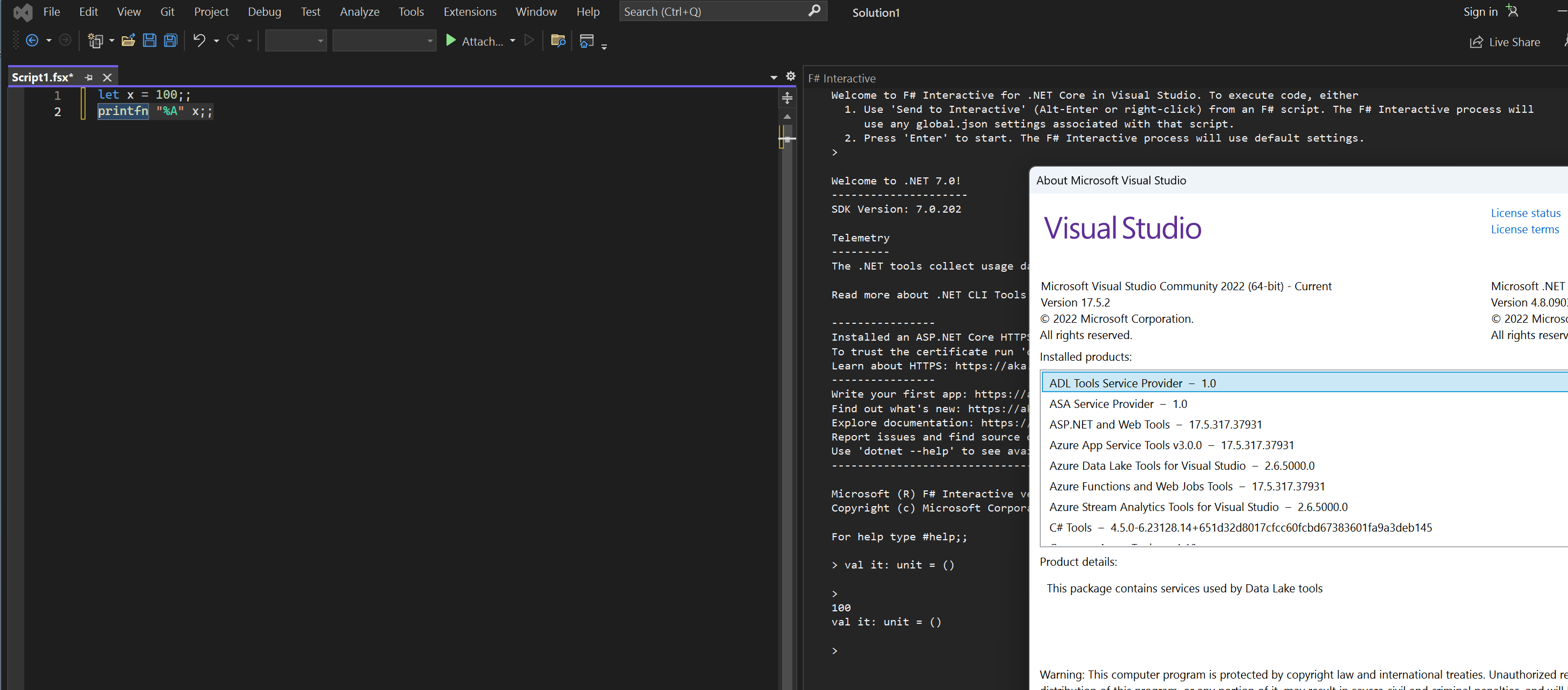 VS 'Send to interactive' displays warnings (Invalid directive #interactiveprompt) · Issue #14433 ...