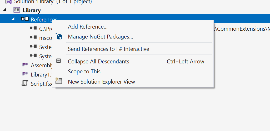 Send References to F# interactive is pretty much useless now. · Issue #15641 · dotnet/fsharp ...