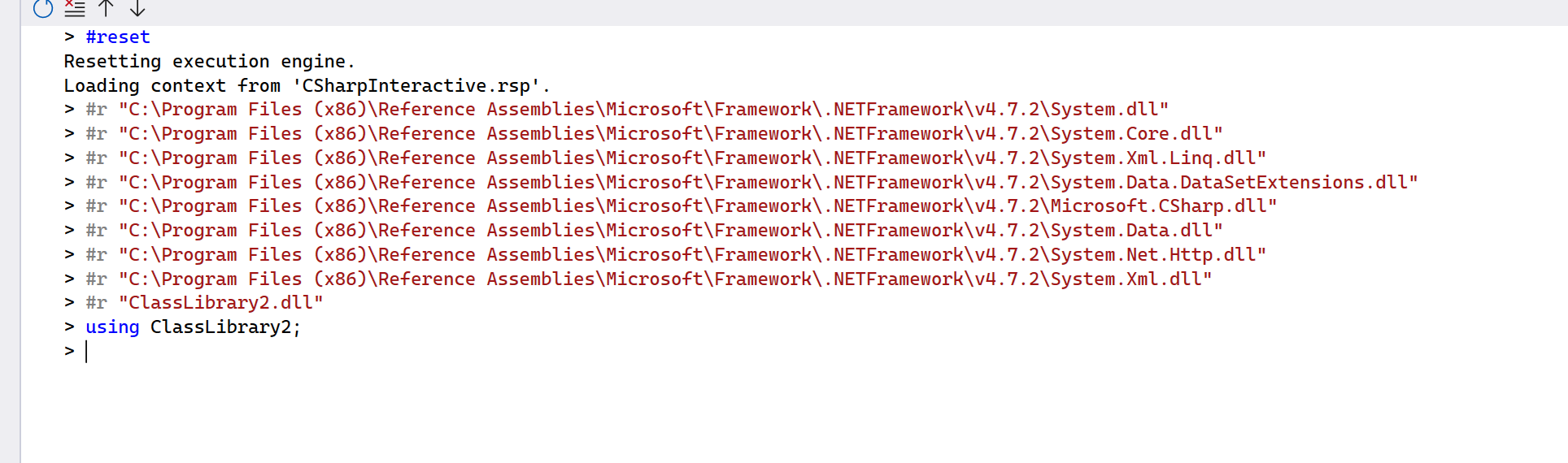Send References to F# interactive is pretty much useless now. · Issue #15641 · dotnet/fsharp ...