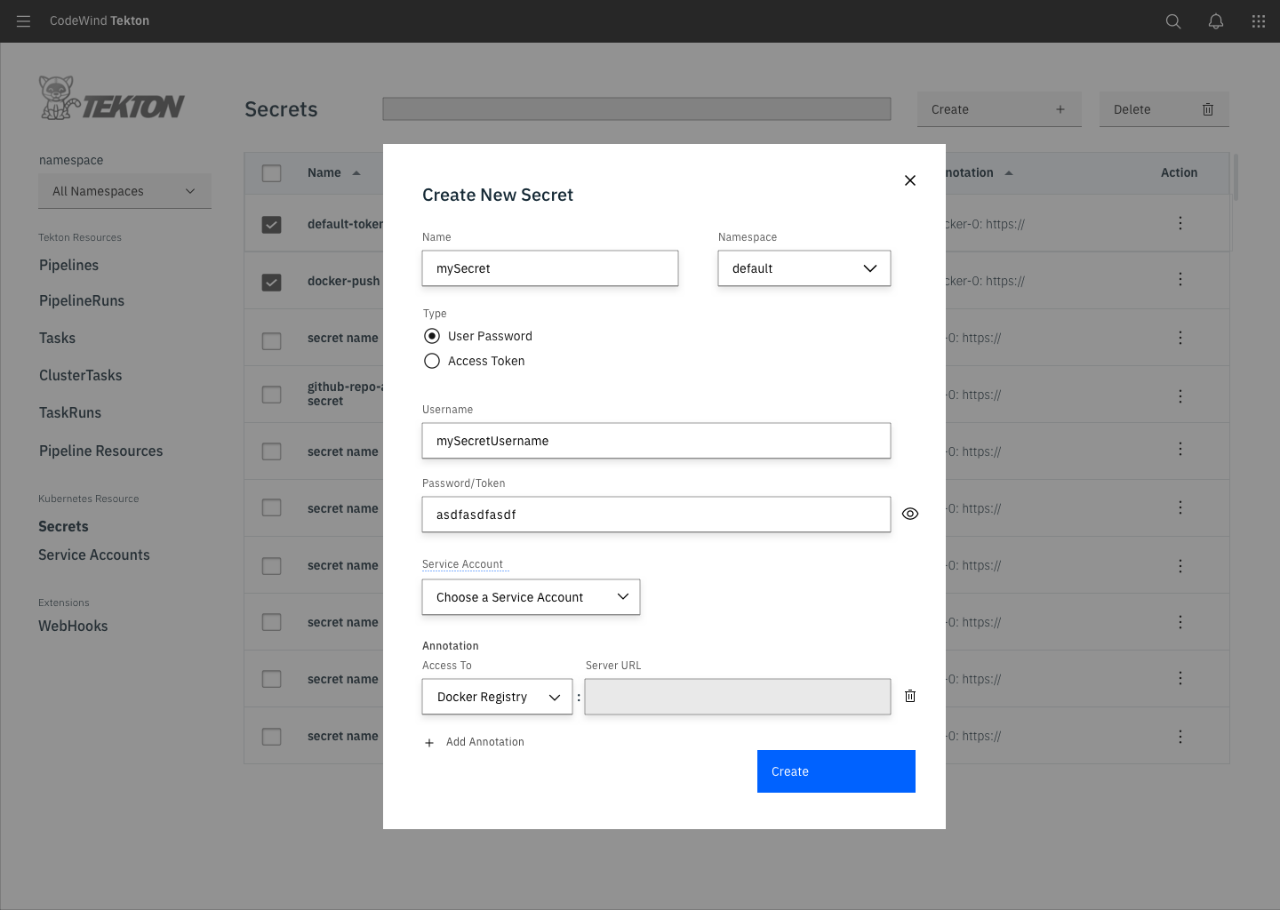 Design for access token management · Issue #53 · tektoncd/experimental · GitHub