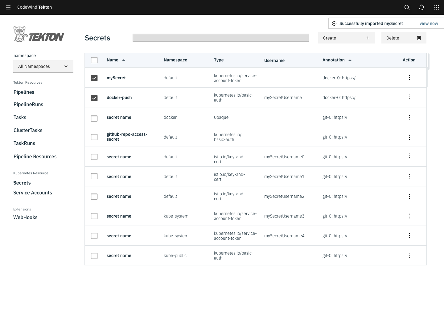 Design for access token management · Issue #53 · tektoncd/experimental · GitHub