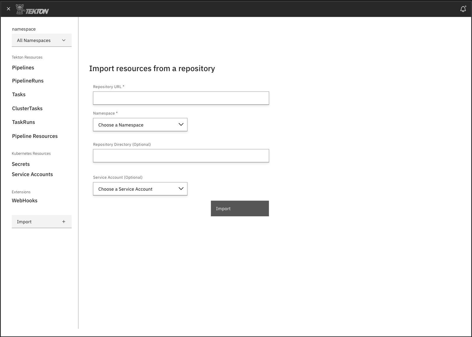 Dashboard framework · Issue #368 · tektoncd/dashboard · GitHub