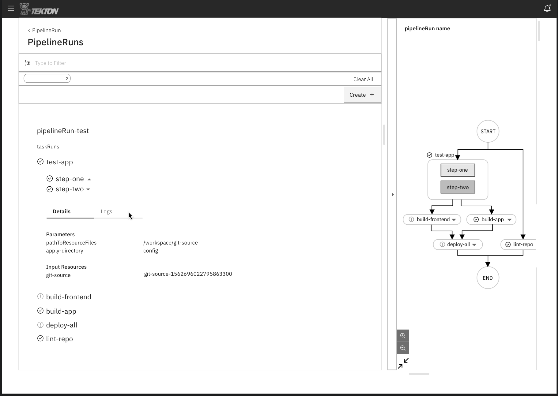 Dashboard framework · Issue #368 · tektoncd/dashboard · GitHub
