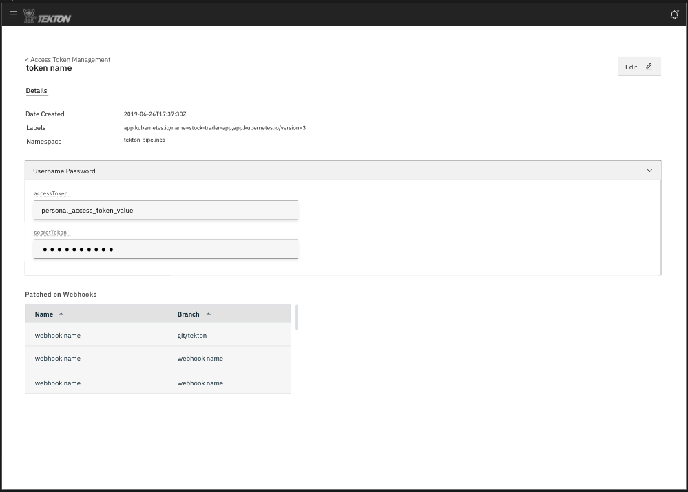 Access token collection: first pass · Issue #55 · tektoncd/experimental · GitHub