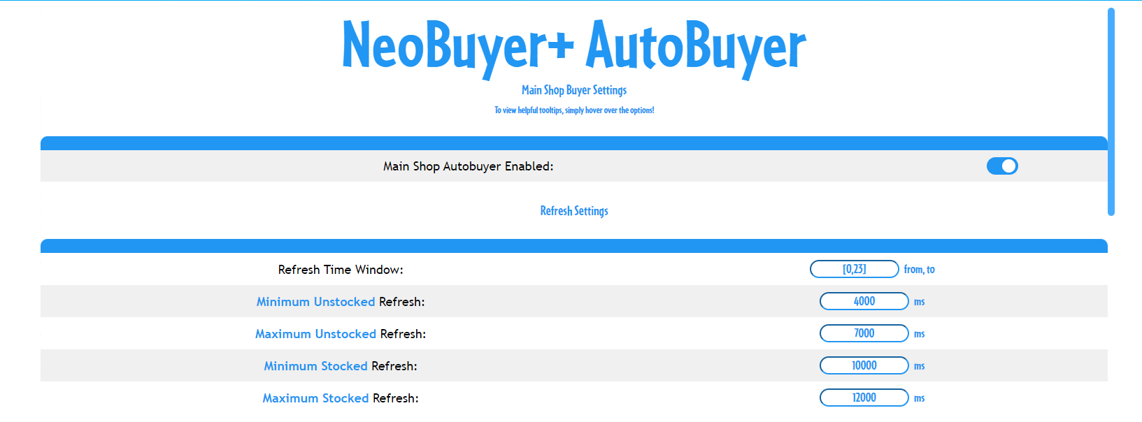 "ge()" AutoBuyer Trigger Function Missing From Old "inject.js" Script & Browser ...