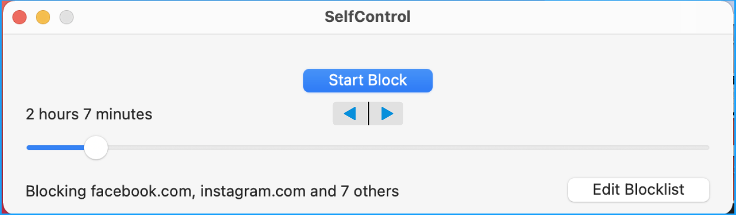 Changing block time feature request · Issue #747 · SelfControlApp/selfcontrol · GitHub
