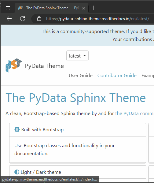 Version switcher not opening on mobile · Issue #1340 · pydata/pydata-sphinx-theme · GitHub