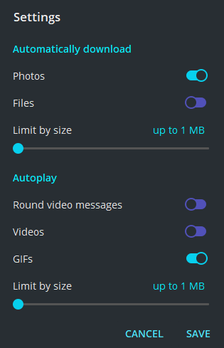 Media auto-download preferences are reset after update · Issue #7290 · telegramdesktop/tdesktop ...
