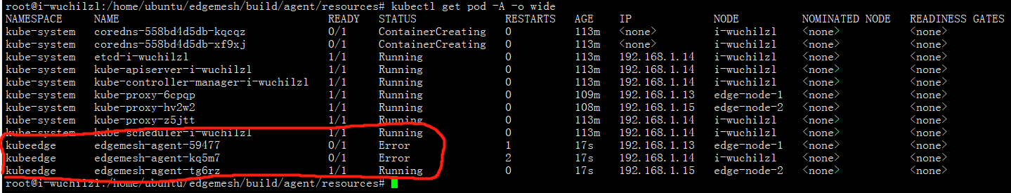 Installation failed. Some nodes start successfully and some fail · Issue #392 · kubeedge ...