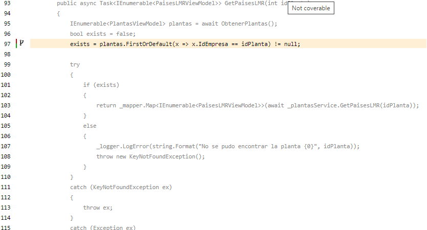 Coverlet Doesnt Track Coverage Of Method With A Linq Query In An If Statement · Issue 760