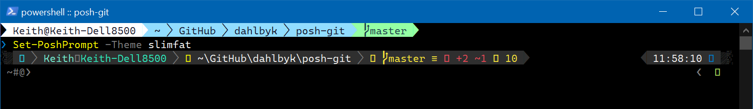 The Git Status Summary Information Is Not Being Shown · Issue 861
