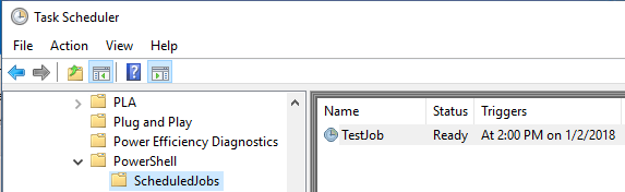 unable to see the task in Task Scheduler library list · Issue #1142 ...