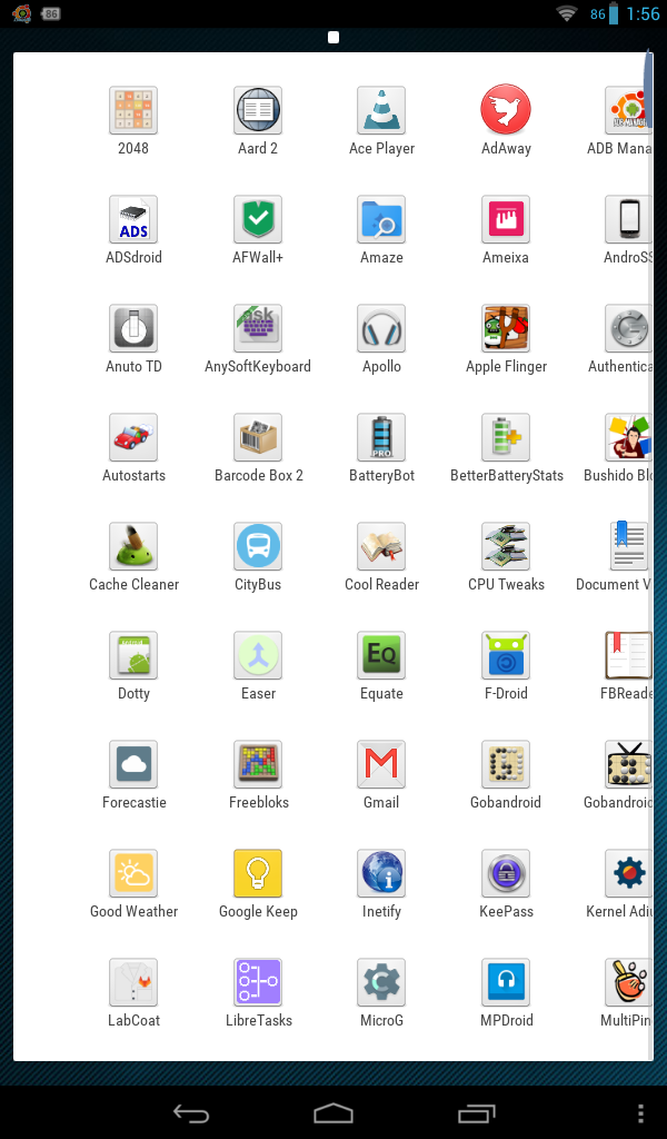 app grid is shifted to the right · Issue #324 · OpenLauncherTeam ...