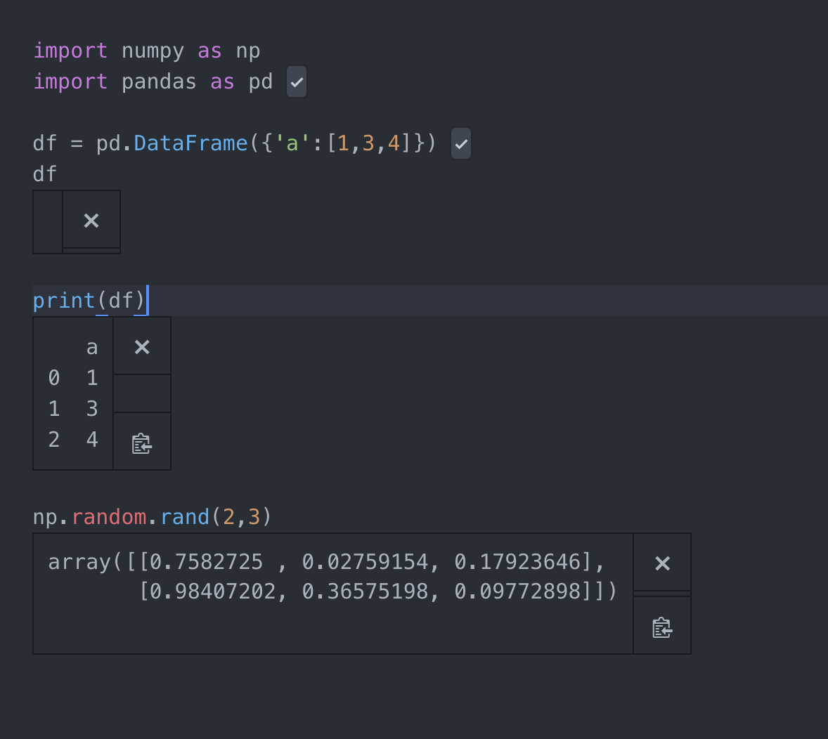 Valid Pandas Dataframe outputs Blank Box in Hydrogen? · Issue #1559 · nteract/hydrogen · GitHub