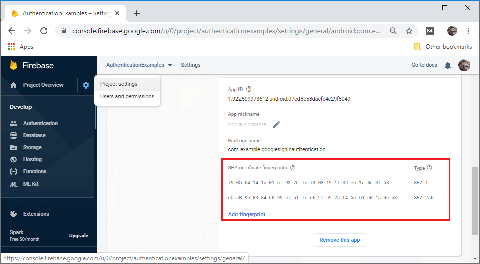31. Firebase Google Sign-In Authentication — Android App Development ...