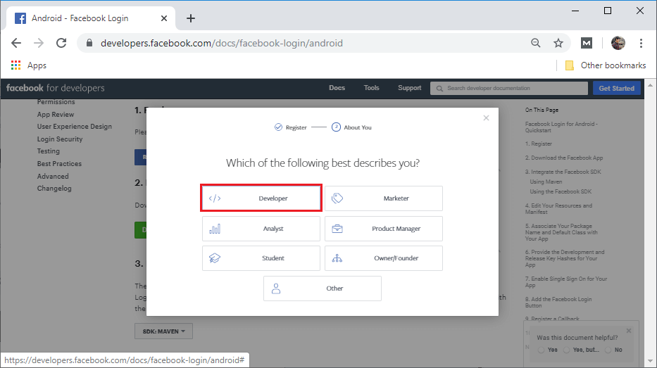 32. Facebook Sign-In Authentication — Android App Development ...