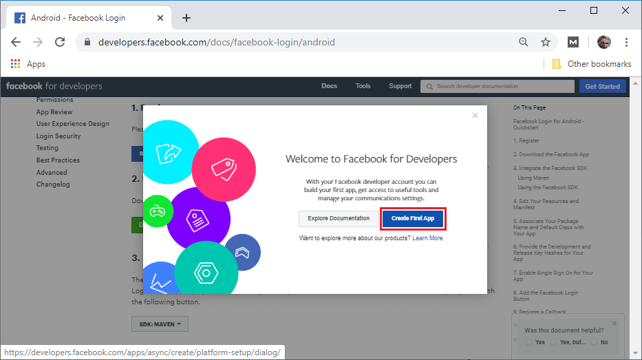 32. Facebook Sign-In Authentication — Android App Development ...