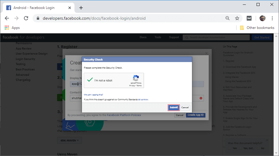 32. Facebook Sign-In Authentication — Android App Development ...