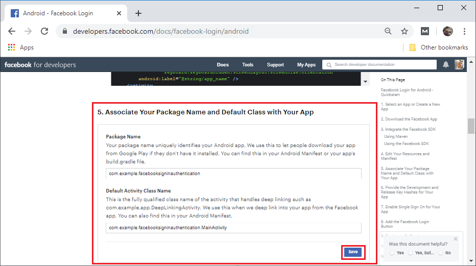 32. Facebook Sign-In Authentication — Android App Development ...