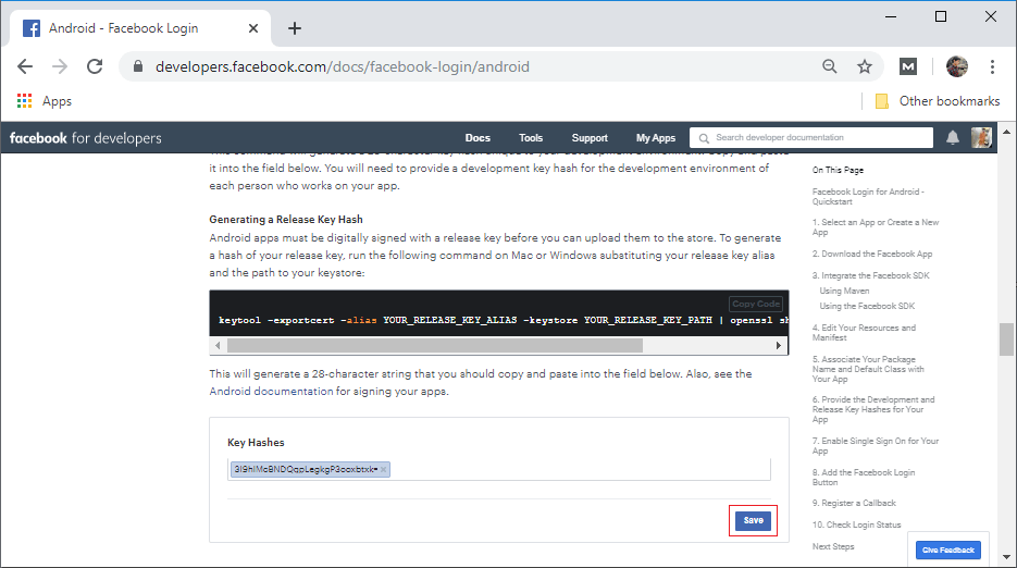 32. Facebook Sign-In Authentication — Android App Development ...