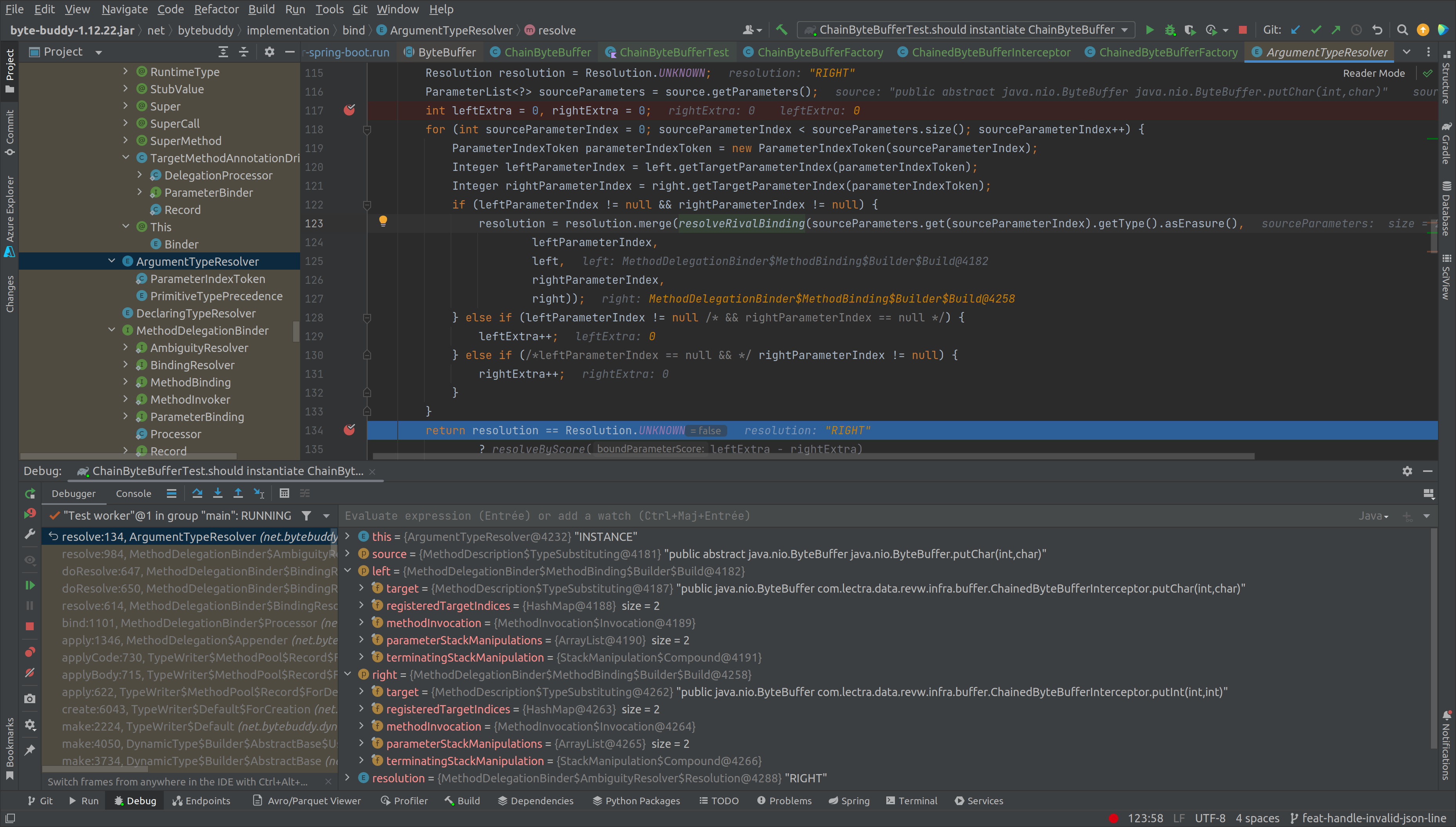Wrong Method Resolution With Argumenttyperesolver · Issue 1397 · Raphw Byte Buddy · Github