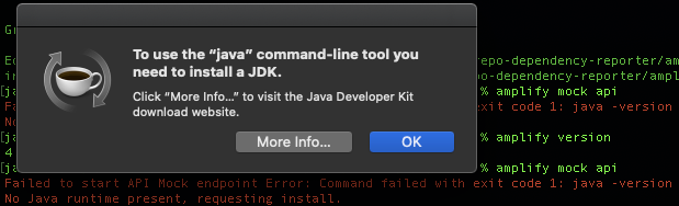 Feedback Amplify Mock Step Fails If Java Jdk Is Not Installed · Issue 