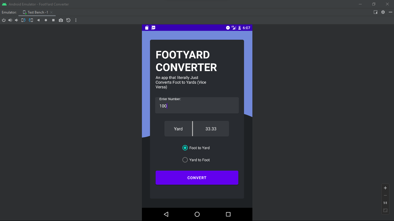 GitHub - Harleythetech/FootYard-Converter: Another App Example for People new to Android Development