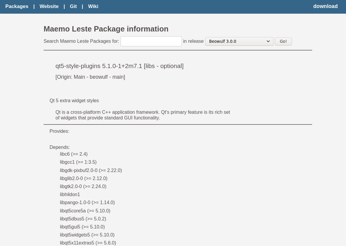 Provide web interface to Maemo Leste repositories · Issue #395 · maemo-leste/bugtracker · GitHub