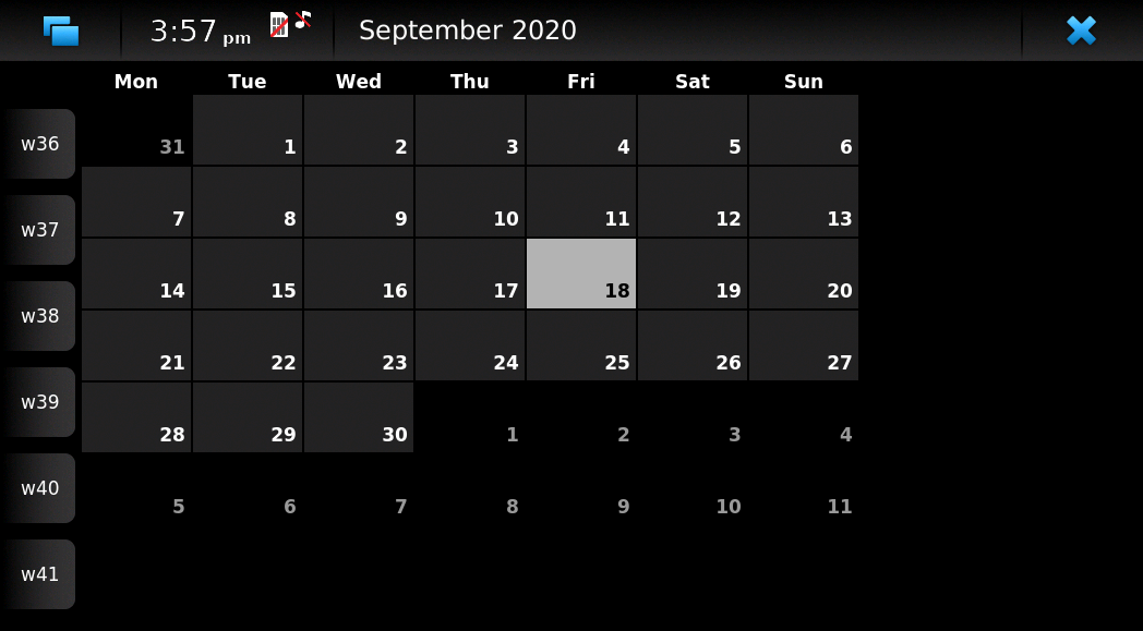 Look At Calendar Support · Issue 203 · Maemo Lestebugtracker · Github