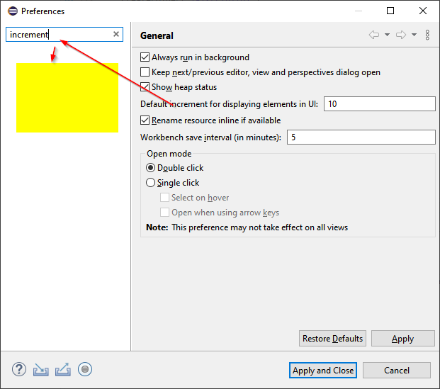 Softlimit Improve Preferences Page Text Tooltip · Issue 1026 · Eclipse Platform Eclipse