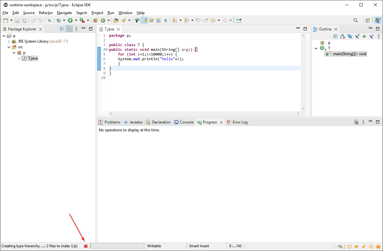Typehierarchy Ui Freezes Till Indexing Done · Issue 61 · Eclipse Jdt Eclipse Jdt Ui · Github