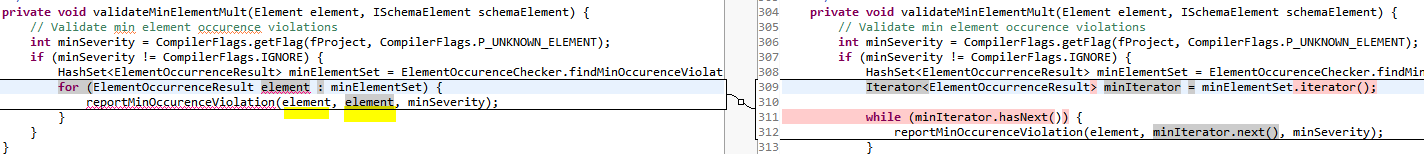 Clean Up: "Convert to enhanced 'for' loops" produces wrong code · Issue #798 · eclipse-jdt ...
