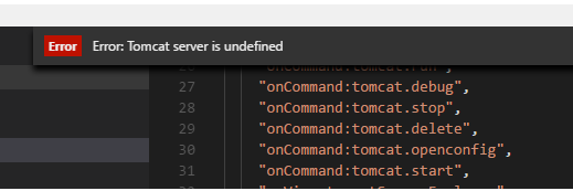 Pop Up Info Instead Of Error When There Is No Tomcat Server To Delete Or Stop · Issue 38