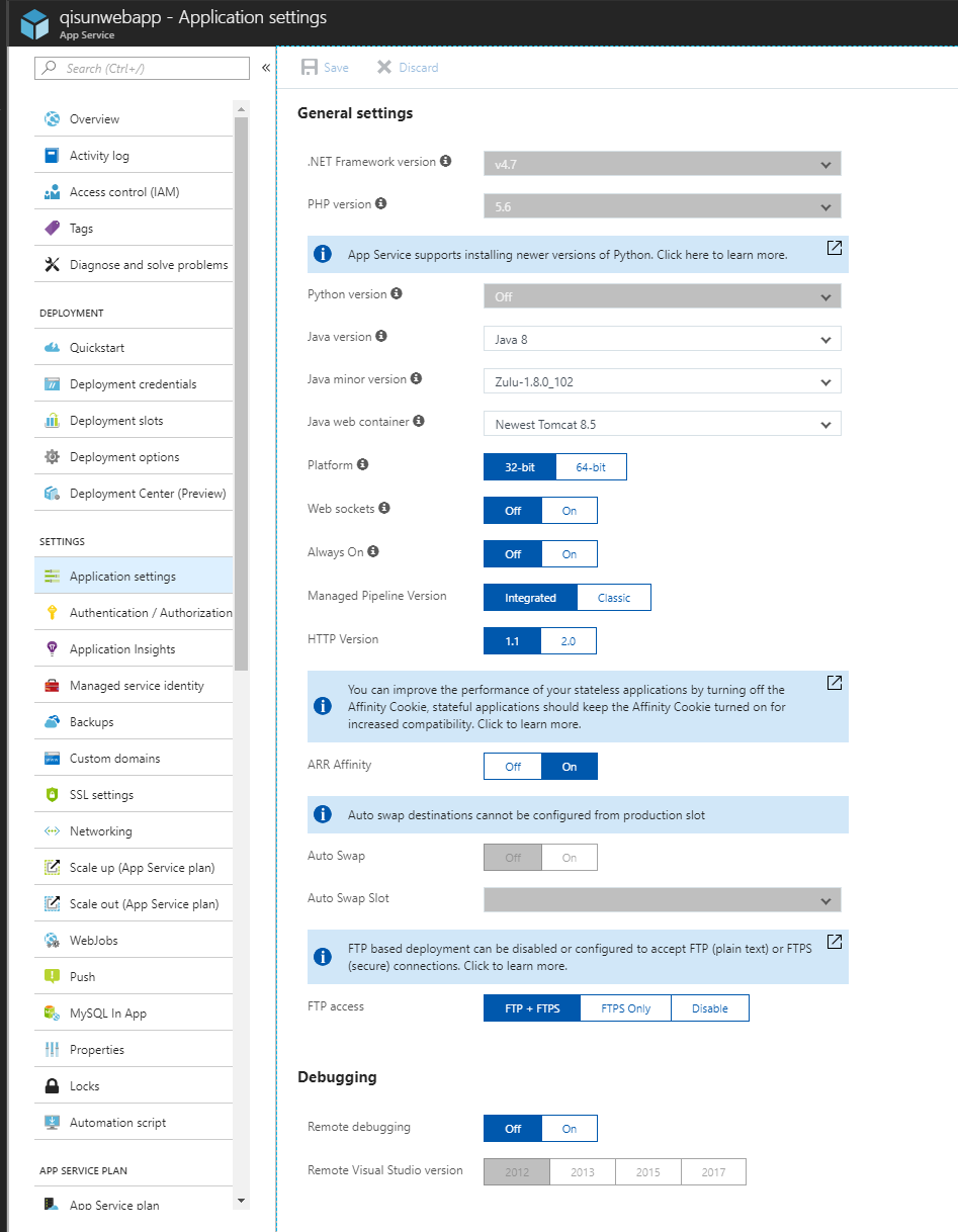 Web App Jar Deploy Failed During Updating Web App · Issue 252