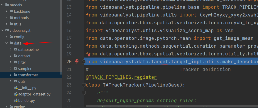 The target folder is missing. · Issue #1 · hekaijie123/TATrack · GitHub